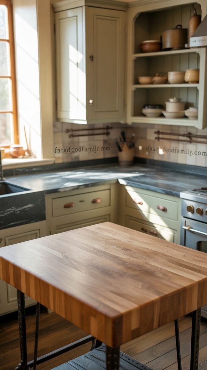 20+ Irresistible Primitive Kitchen Ideas for a Country-Inspired Home ...