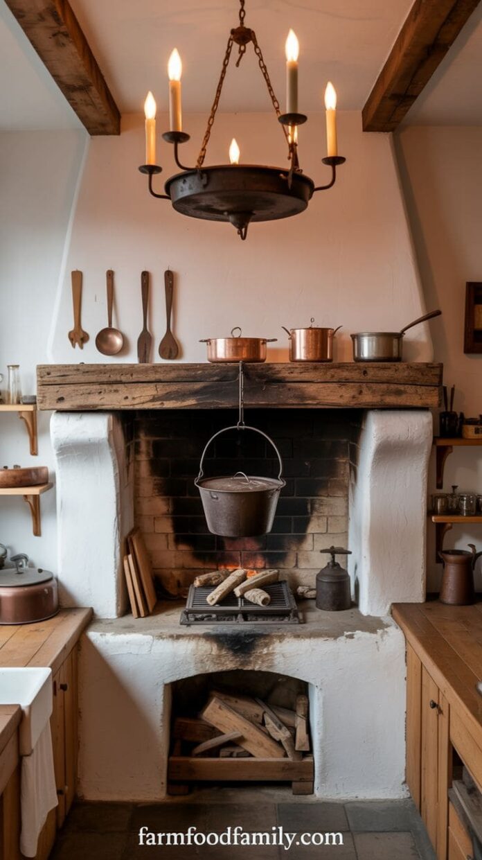 20+ Irresistible Primitive Kitchen Ideas for a Country-Inspired Home ...