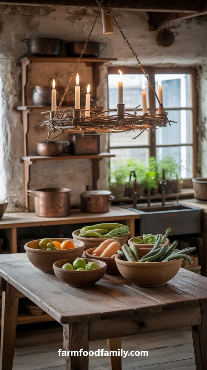 20+ Irresistible Primitive Kitchen Ideas for a Country-Inspired Home ...