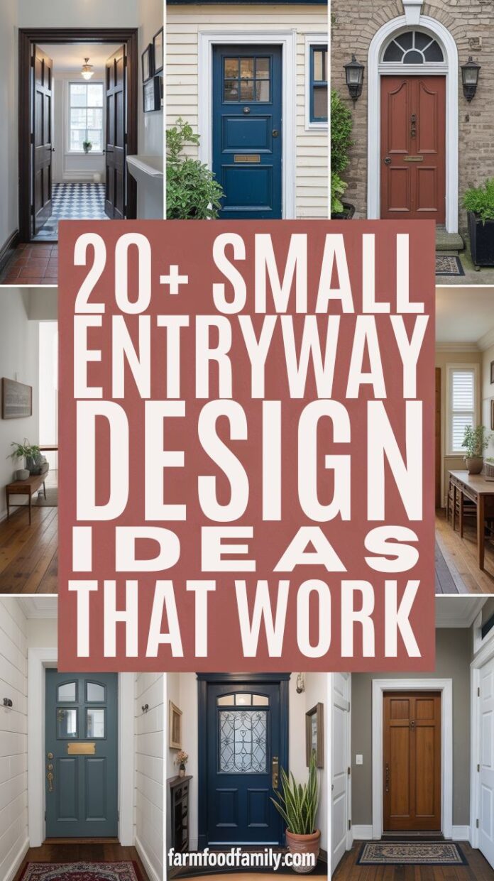 20+ Awkward Entryway Ideas That Secretly Work Wonders - FarmFoodFamily