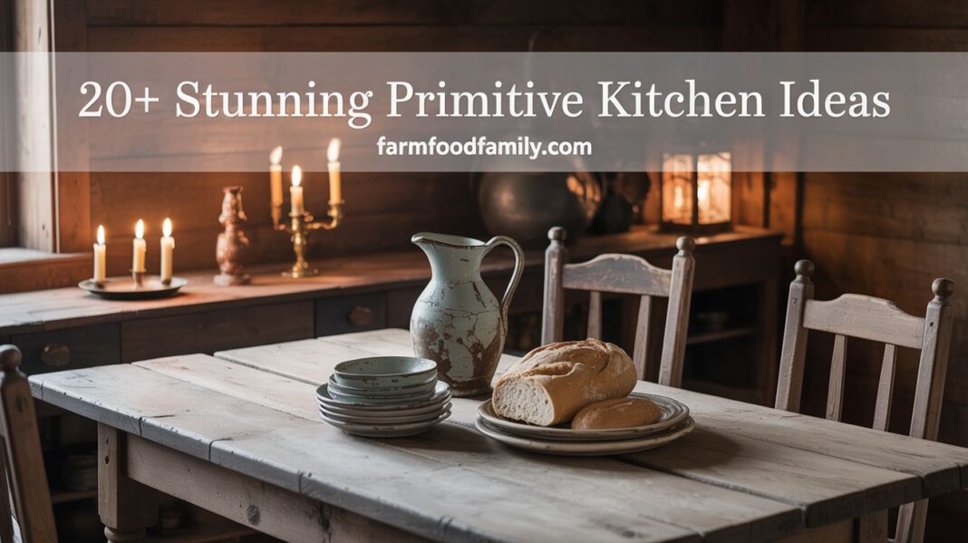 20+ Irresistible Primitive Kitchen Ideas for a Country-Inspired Home ...